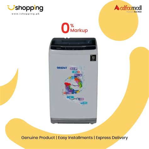 Orient Twister 1350 Top Load Fully Automatic Washing Machine 12 Kg Metallic Silver