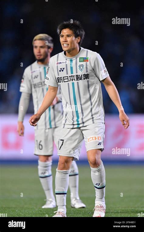 Daiki Watari Of Avispa Fukuoka During The 2021 J1 League Soccer Match