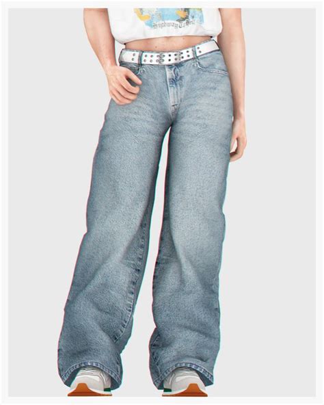 👖 Low Waist Loose Baggy Denim Pants 👖 For Males Backtrack Di 2024