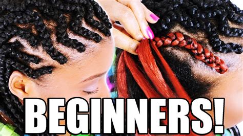 How To Cornrow Braid Hair For Beginners Step By Step Youtube