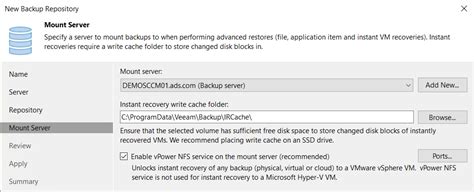 Technical Blog Veeam Backup Replication Installation Repository Add VCenter Add In
