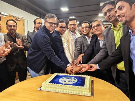 New Year Celebration At Transcom Electronics Limited Transcom