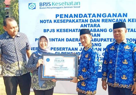 Pemkab Gorontalo Jalin Kerja Sama Dengan BPJS Cabang Gorontalo Prosesnews Id