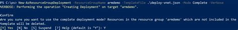Working With ARM Template Deployment Modes Jeff Brown Tech