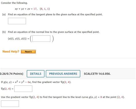 solved consider the following xy yz zx 17 8 1 1 a find