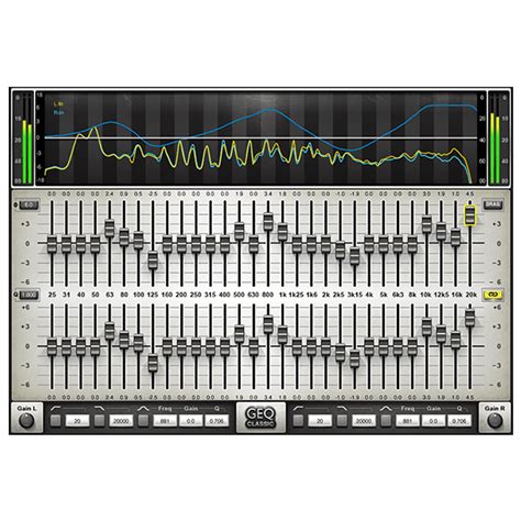Waves Geq Graphic Equalizer Professional Audio Design Inc