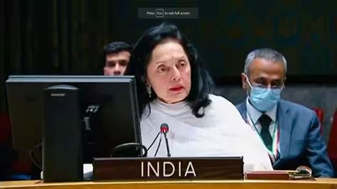 Indias Un Envoy Ruchira Kamboj Assumes Chair Of 62nd Session Of