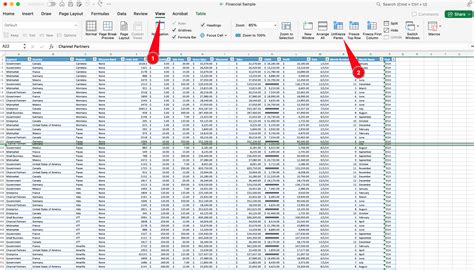 How To Freeze A Row In Excel A Comprehensive Guide