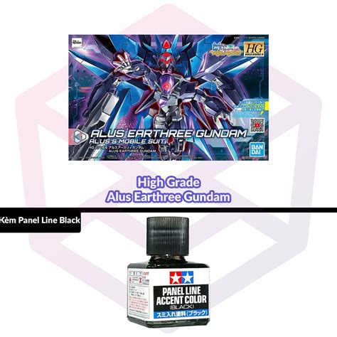 Mô Hình Gundam Bandai Hg Alus Earthree Gundam 1144 Build Divers Re