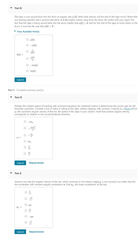 Solved Learning Goal To Understand That Contact Between