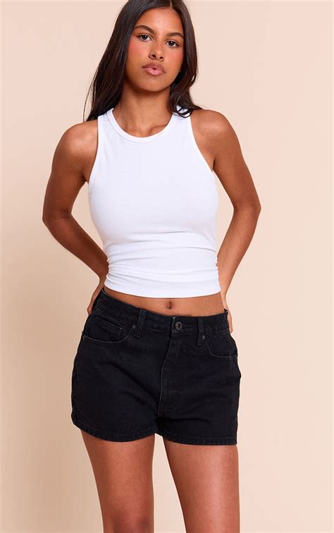 Womens High Waisted Shorts High Rise Shorts Prettylittlething