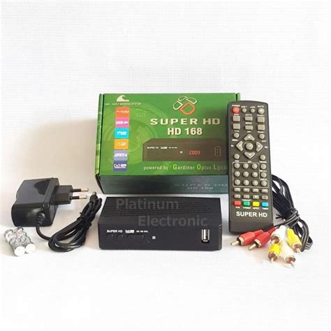 Set Top Box DVB T2 SUPER HD 168 OPTUS Digital Terrestrial Receiver STB Lazada Indonesia