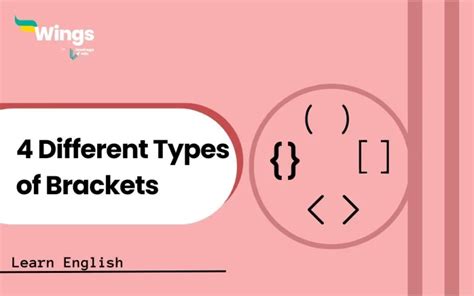4 Different Types Of Brackets Uses And Rules In English Grammar