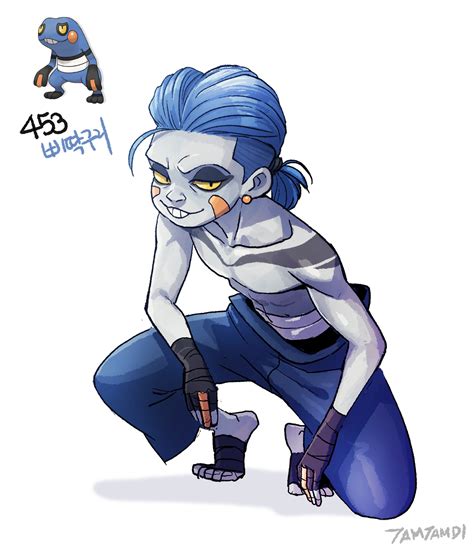 Croagunk Pokemon Drawn By Tamtamdi Danbooru