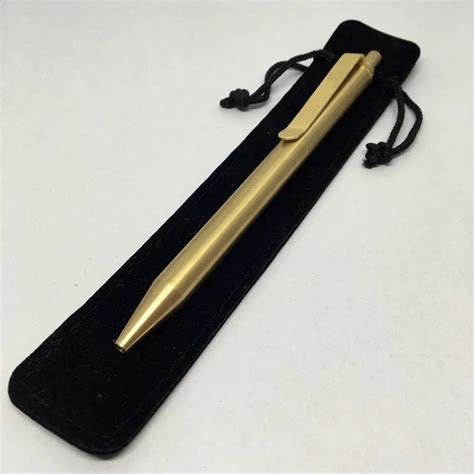 High Quality Automatic Brass Pen Press Type Copper Pen Signature Pen
