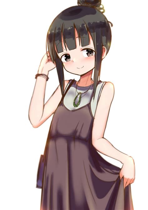 ツバキカジュアルワンピースなモクレンさん くノ一ツバキの胸の内 モクレン サブめろぅいえろぉイラスト用のイラスト