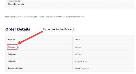 Woocommerce Remove Link To Product Order Table
