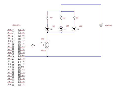 Correct Gpio Connections To Switch Onoff A 9v Powered Circuit With A