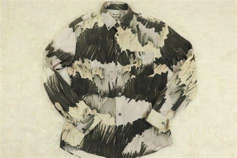《美品》acne Studious アクネストゥディオズ 花柄シャツ By メルカリ