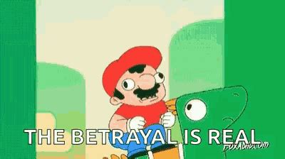 Mario Betrayal  Mario Betrayal Not Cool Discover And Share S