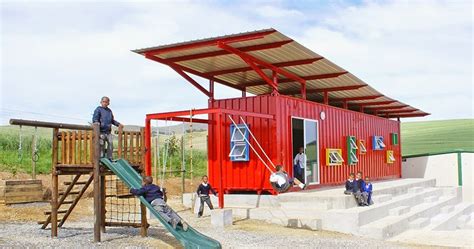 Livin Spaces Container Classroom By Tsai Design Studio
