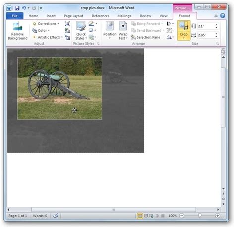 Как в Excel обрезать лист