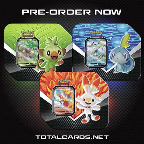 Pokemon Galar Partners Tins Now Available To Pre Order