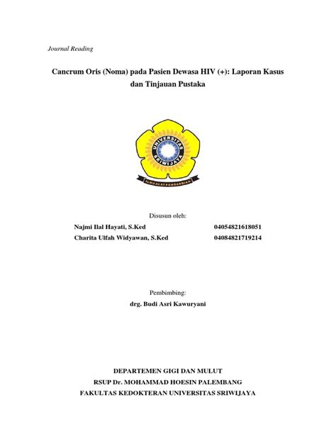 Jurnal Cancrum Oris Pdf