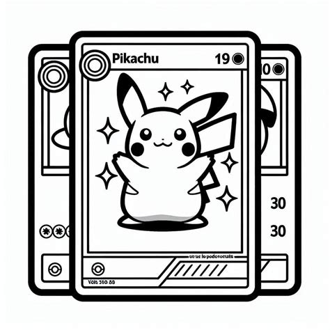 Pikachu Pokemon Card Coloring Play Free Coloring Game Online