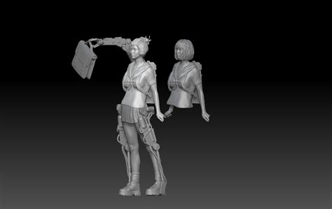 Japan Girl Exoskeleton Suit 3d Model 3d Printable Cgtrader