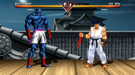 EVIL SAGAT Vs ICE RYU Highest Level Amazing Fight YouTube