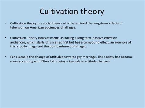 Media Theories