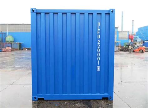 New Stock 6m 20 Foot Length Iso Standard 20ft Dry Cargo Shipping Container Wtih Csc Customized