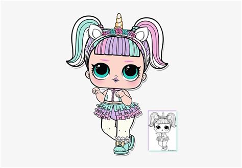 Unicorn Series 3 L Lol Surprise Png Unicorn 403x550 Png Download