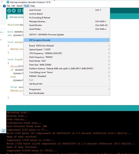 Debugging Arduino Errors With The Esp32 Exception Decoder