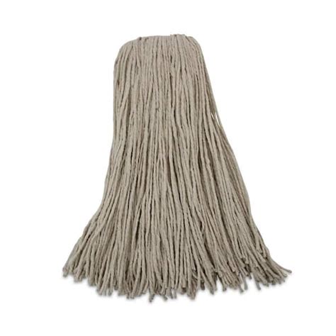 Boardwalk Cotton Fiber Economical Lie Flat Flat Mop Mop Head 32 Oz