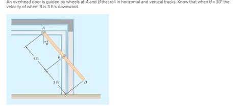 Solved Determine A Determine The Angular Velocity Of The