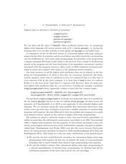 Minimum Model Semantics For Extensional Higher Order Logic Programming With Negation Deepai