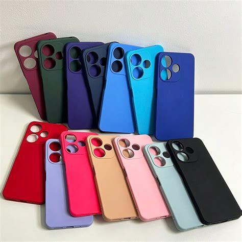 Capa De Silicone De Veludo Premium Para Samsung A01 A01 Core A02 A03S