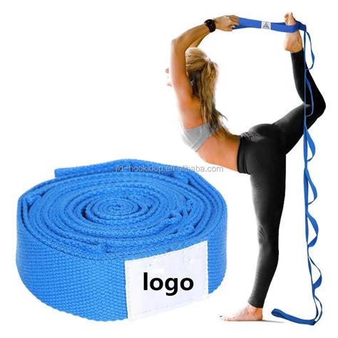 Wholesale Stretch Nylon Webbing Multi Loop Exercise Stretching Belt