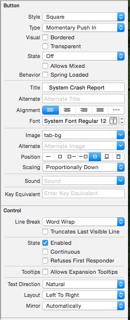 Xcode6 Unable To Change NSButton Foreground Color From XCODE Property