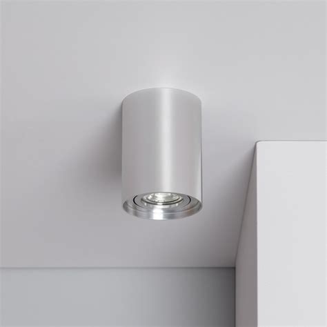 Edit Quartz Aluminium Ceiling Spotlight Silver Edit Lighting