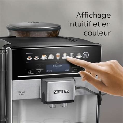 SIEMENS TE655203RW Helautomatisk Espressomaskin EQ6 Plus S500