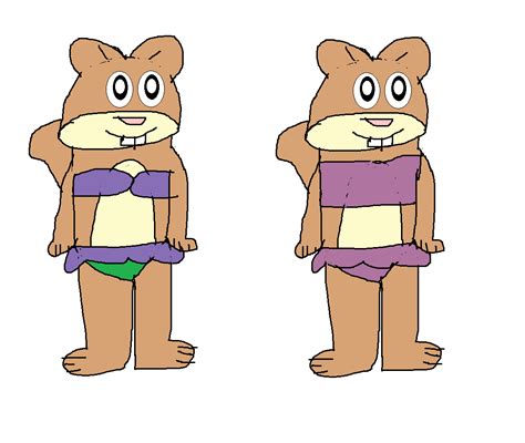 Sandy Cheeks Old And New By Jcfanfics On Deviantart