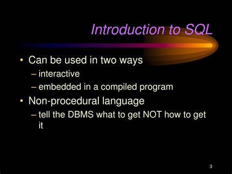 ppt data manipulation in sql powerpoint presentation free download