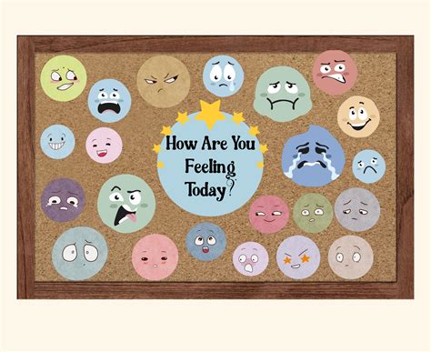 How Are You Feeling Today Chart Emotions Board Bundle Classroom