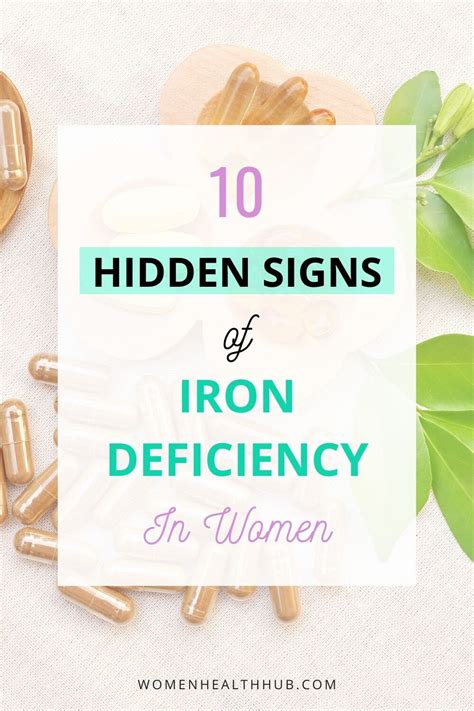 10 Hidden Signs Of Iron Deficiency In Women