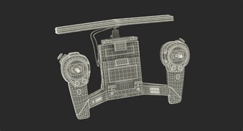 3d Parrot Sky Controller Bebop Model Turbosquid 1193214