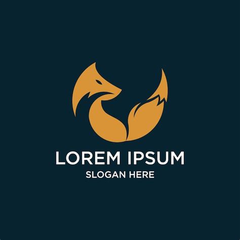 Premium Vector Fox Logo Design Template