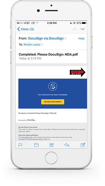 DocuSign ESignature Signing Tutorial DocuSign